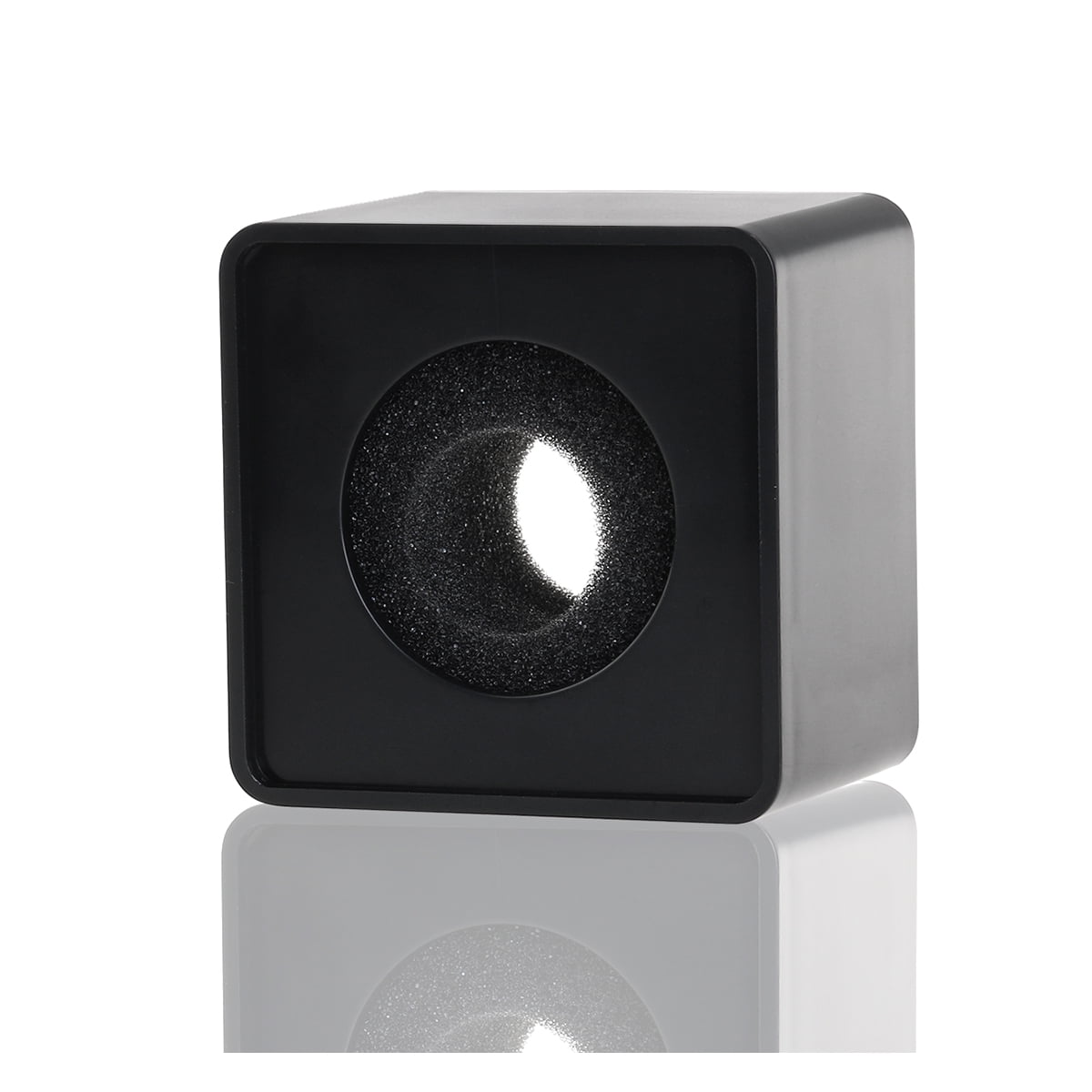 FOXNOVO Portable ABS Injection Molding Square Cube Shaped Interview Mic ...