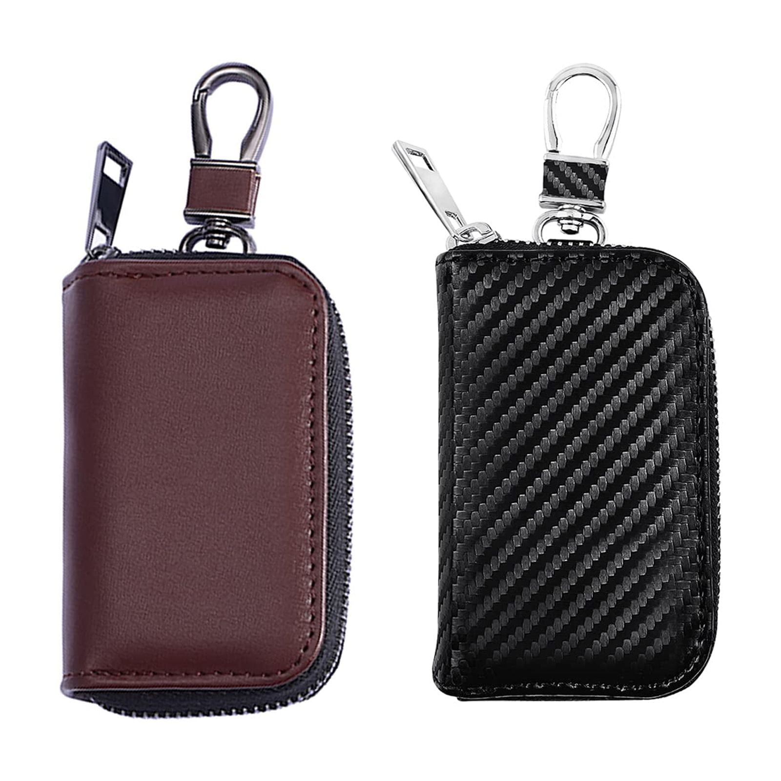FOXNSK 2 Pcs Faraday Car Key Case, Key Fob Protector Anti-Theft Pouch ...