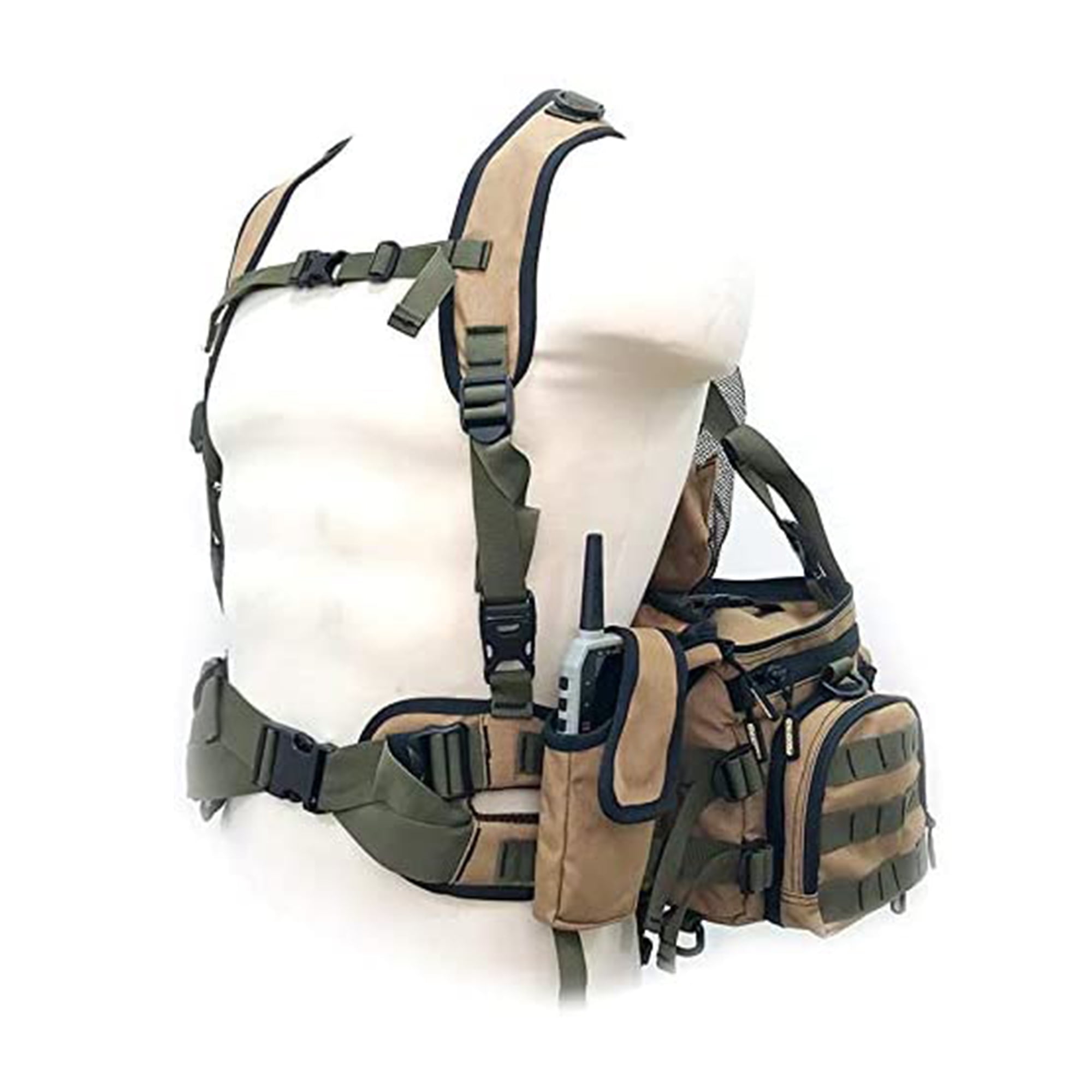 FOXPRO Hunting Scout Pack Vest Carry Bag for XWAVE & Small Units ...