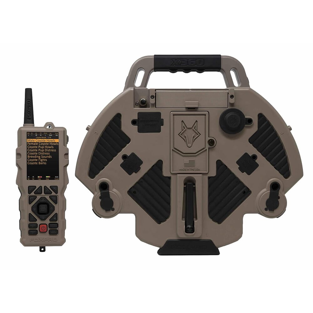 FOXPRO X360 Digital Game Call, 7-Speaker System, 350 Preloaded Sounds ...