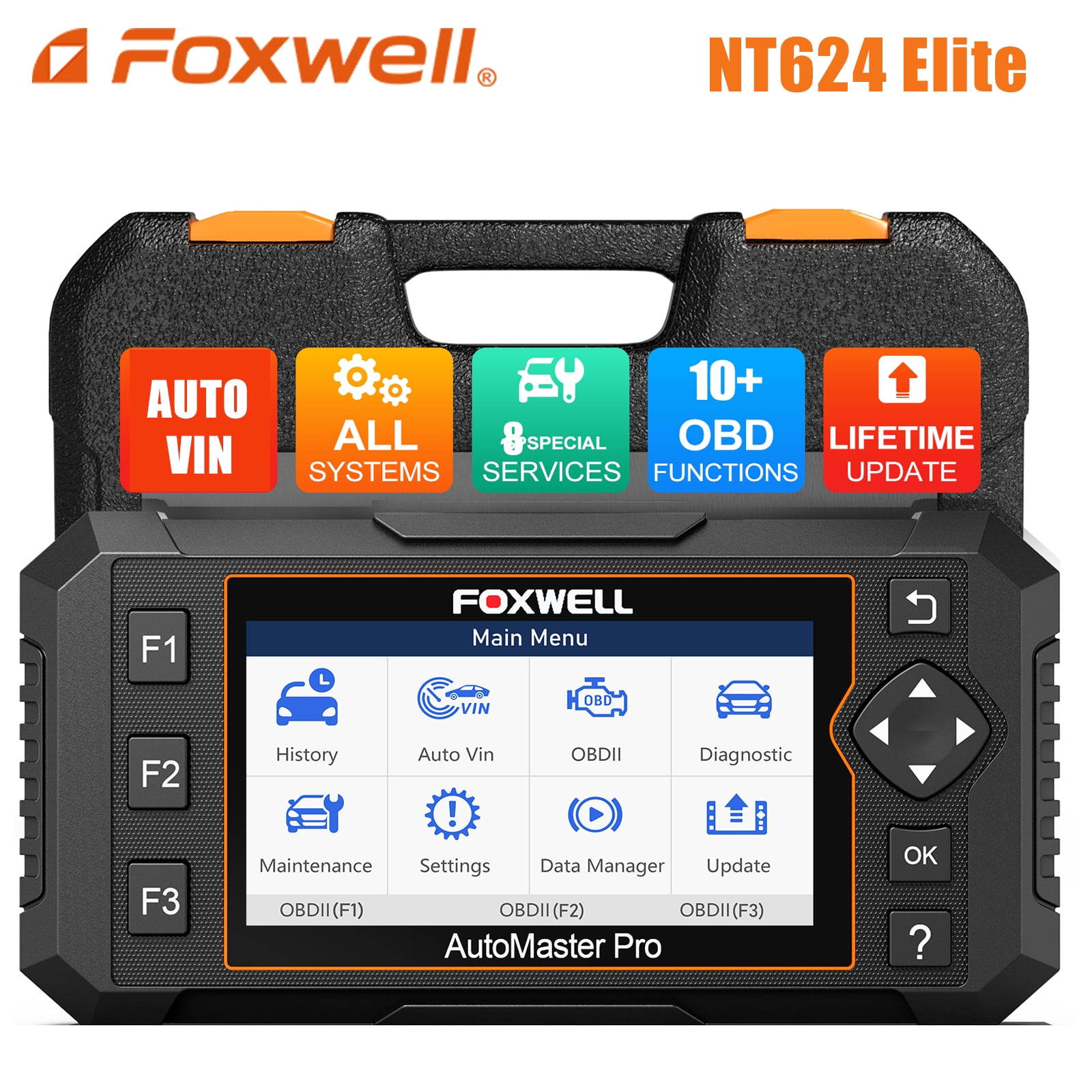 Free Shipping! FOXWELL Automotive Diagnostic Scan Tool All Systems OBD2 ...