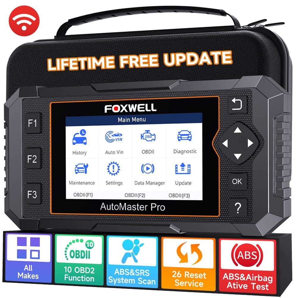 FOXWELL NT650 PRO Automotive Bidirectional OBD2 Scanner Diagnostic Scan ...