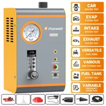 FOXWELL Car Diagnostic Tool Automotive Smoke Machine with Built-in Air ...