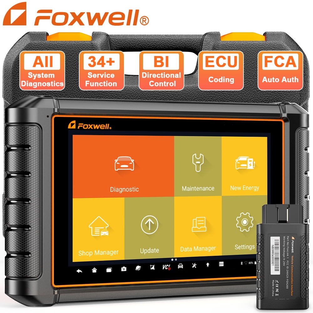 FOXWELL Scanner NT909 Bidirectional Control OBD2 Scanner Code Reader ...