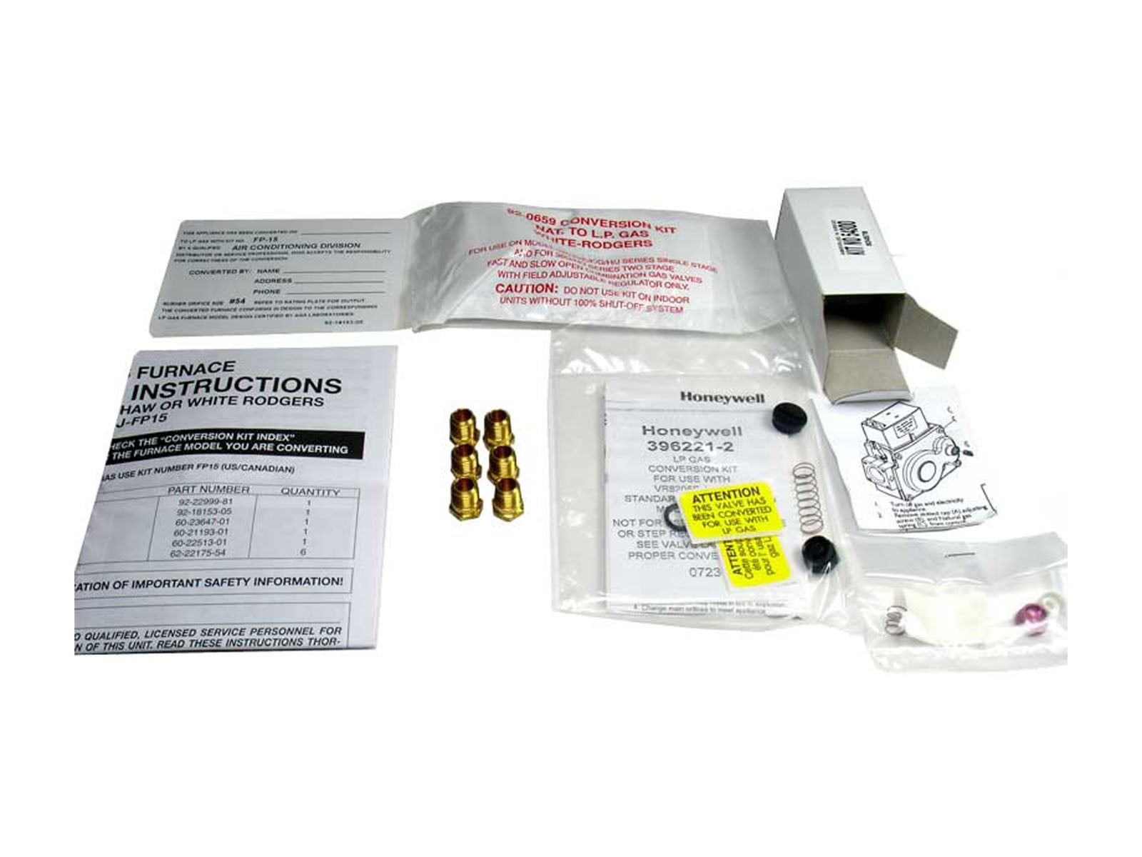 FP-01 - OEM Rheem Upgraded Replacement Furnace LP Gas Valve Conversion ...