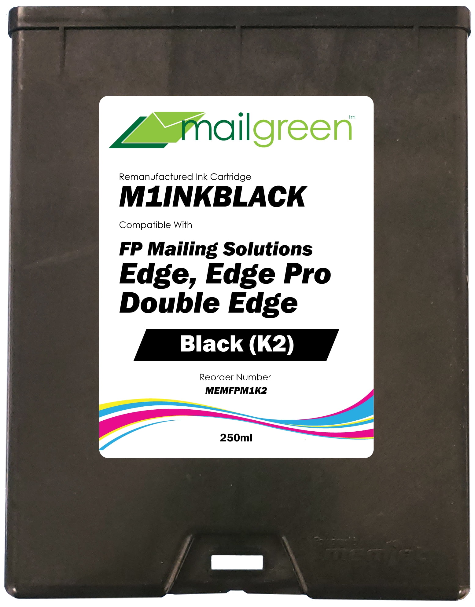 FP M1INKBLACK Compatible Black (K2) Ink Cartridge for FP Edge / Edge ...