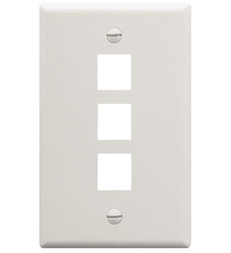 FP03PWH-SPK FACEPLATE 25 PK WHITE Jacks and Faceplates - Walmart.com
