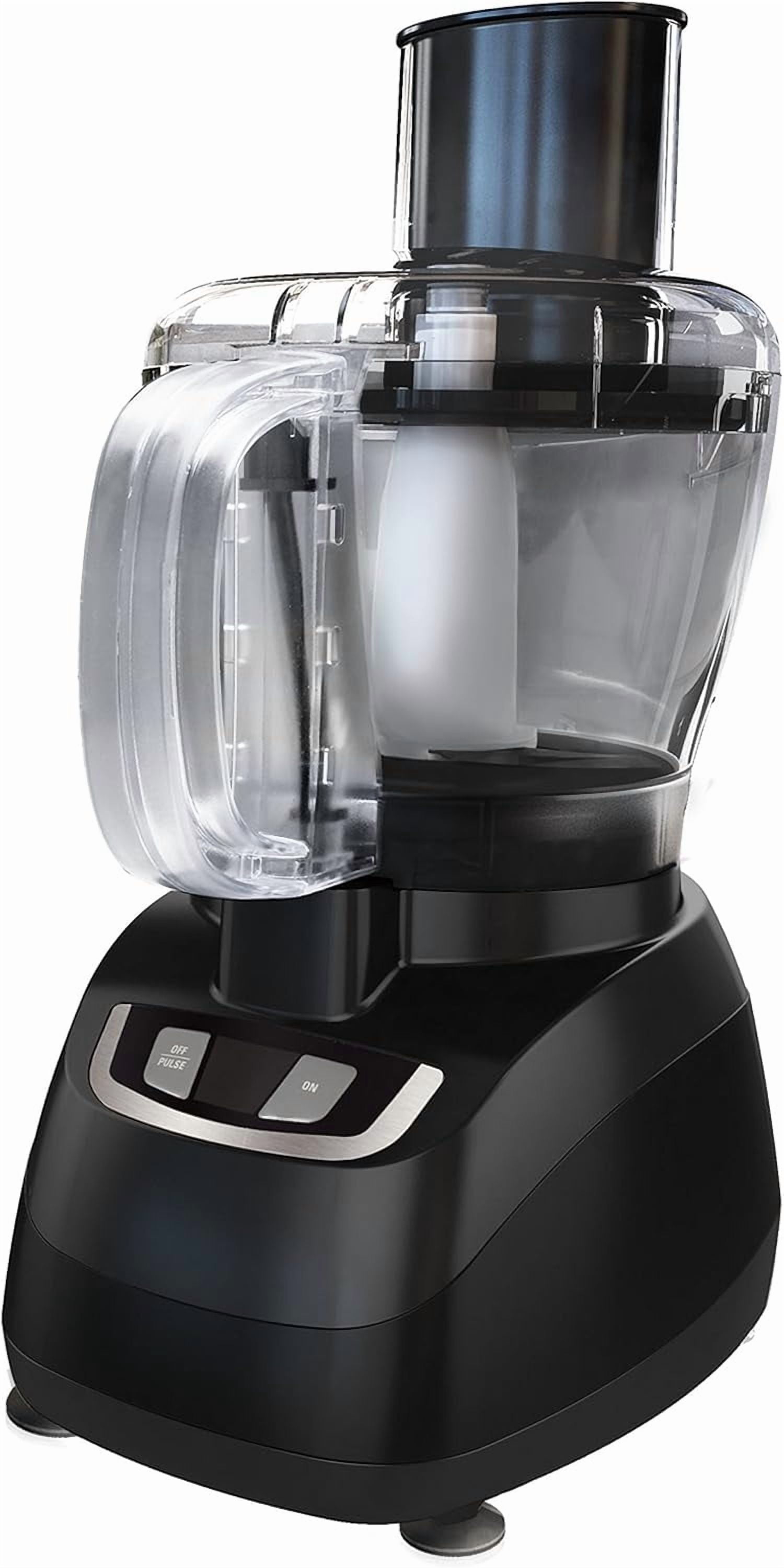 FP1600B 8-Cup Food Processor with Stainless Steel Blade, Black ...