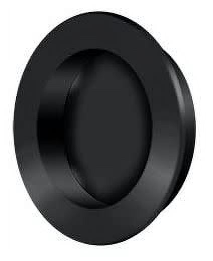 FP238U19 2-3/8" Round Flush Pull - Matte Black - Walmart.com
