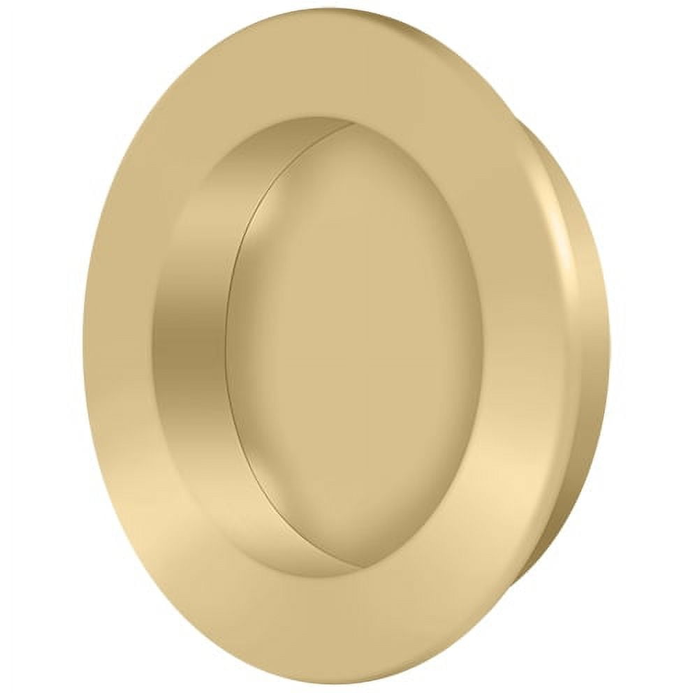 FP238U4 2-3/8" Round Flush Pull - Satin Brass - Walmart.com