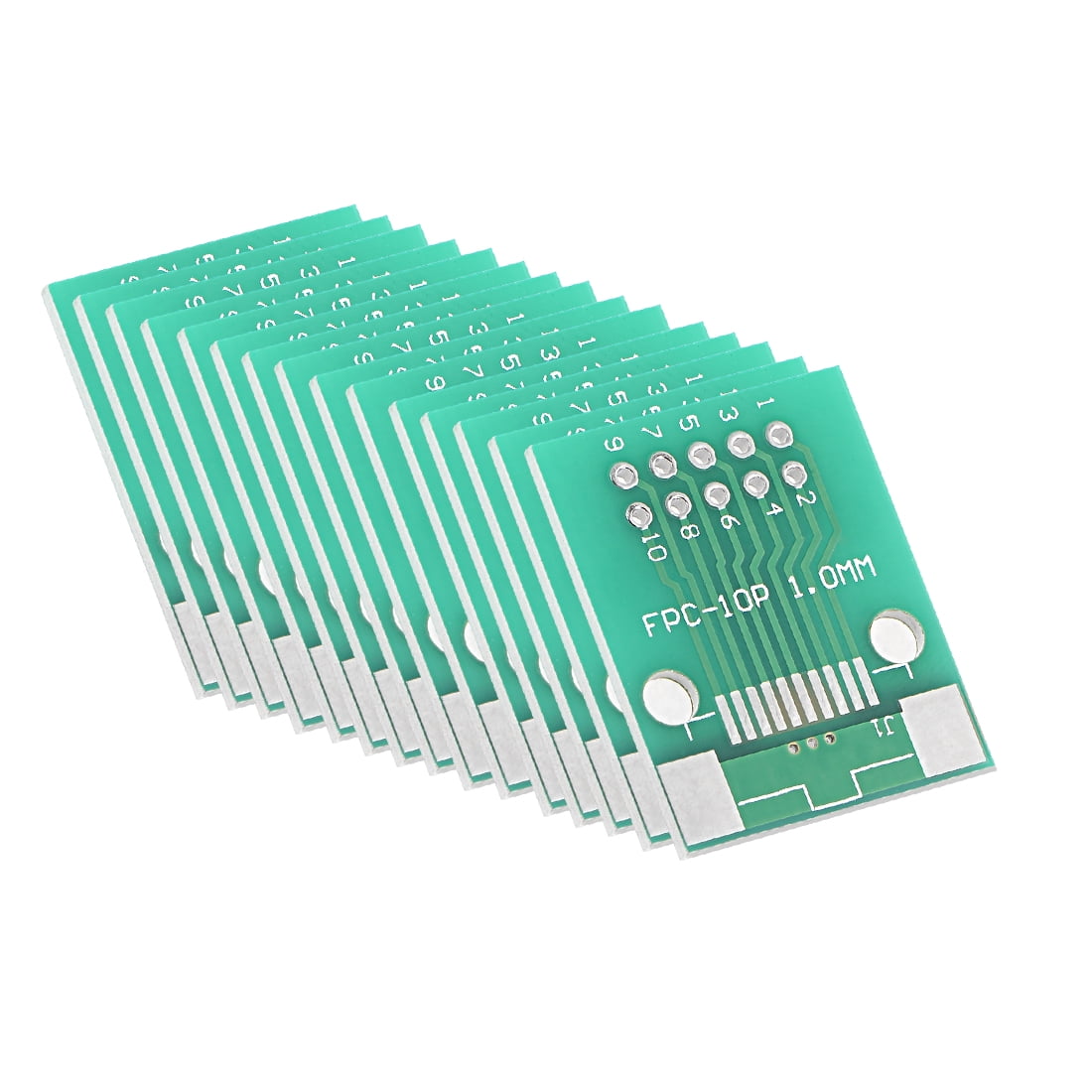 FPC 10P 0.5 / FPC 10P-1 to DIP Adapter PCB Board SMD Converter 15pcs ...