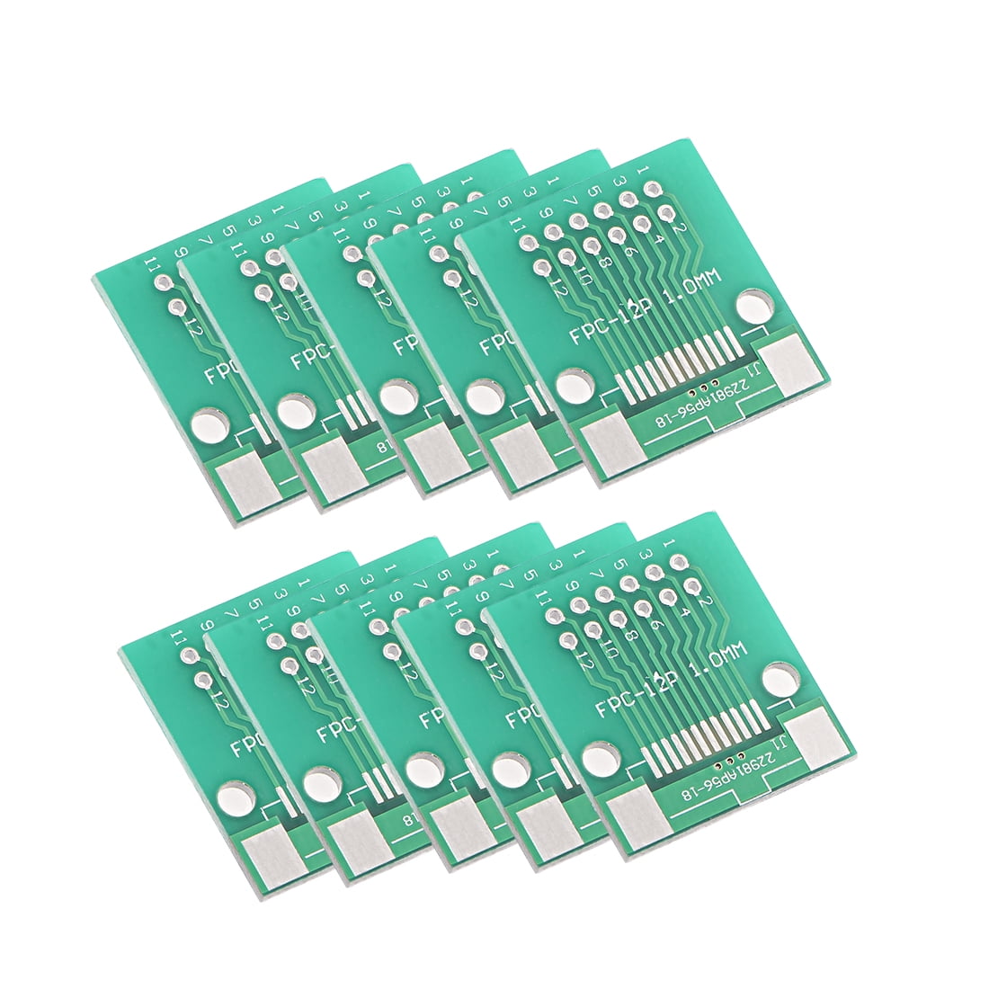 FPC 12PIN 0.5 / FPC 12PIN 1 to DIP Adapter PCB Board SMD Converter ...