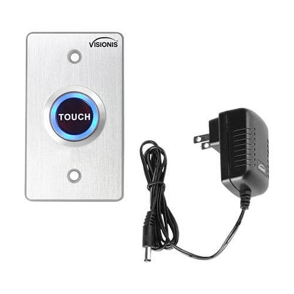 FPC-5437 Ultra Thin Request To Exit Button With LED Light For Door ... FPC-5437 Ultra Thin Request To Exit Button With LED Light For Door ...