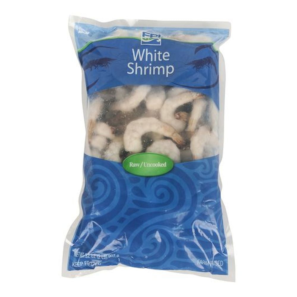 Fpi Iqf Peeled Raw Deveined Tail On White Shrimp 2 Pound 5 Per Case