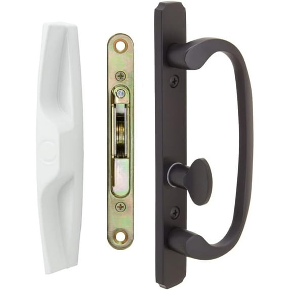 FPL Replacement Sliding Door Handle with Non-Keyed Pull - Offset Thumb ...