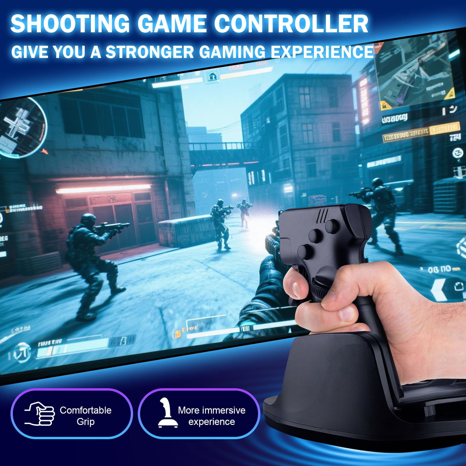 FPS Gaming Mouse L24 with Vertical Grip & Customizable Controls for ...