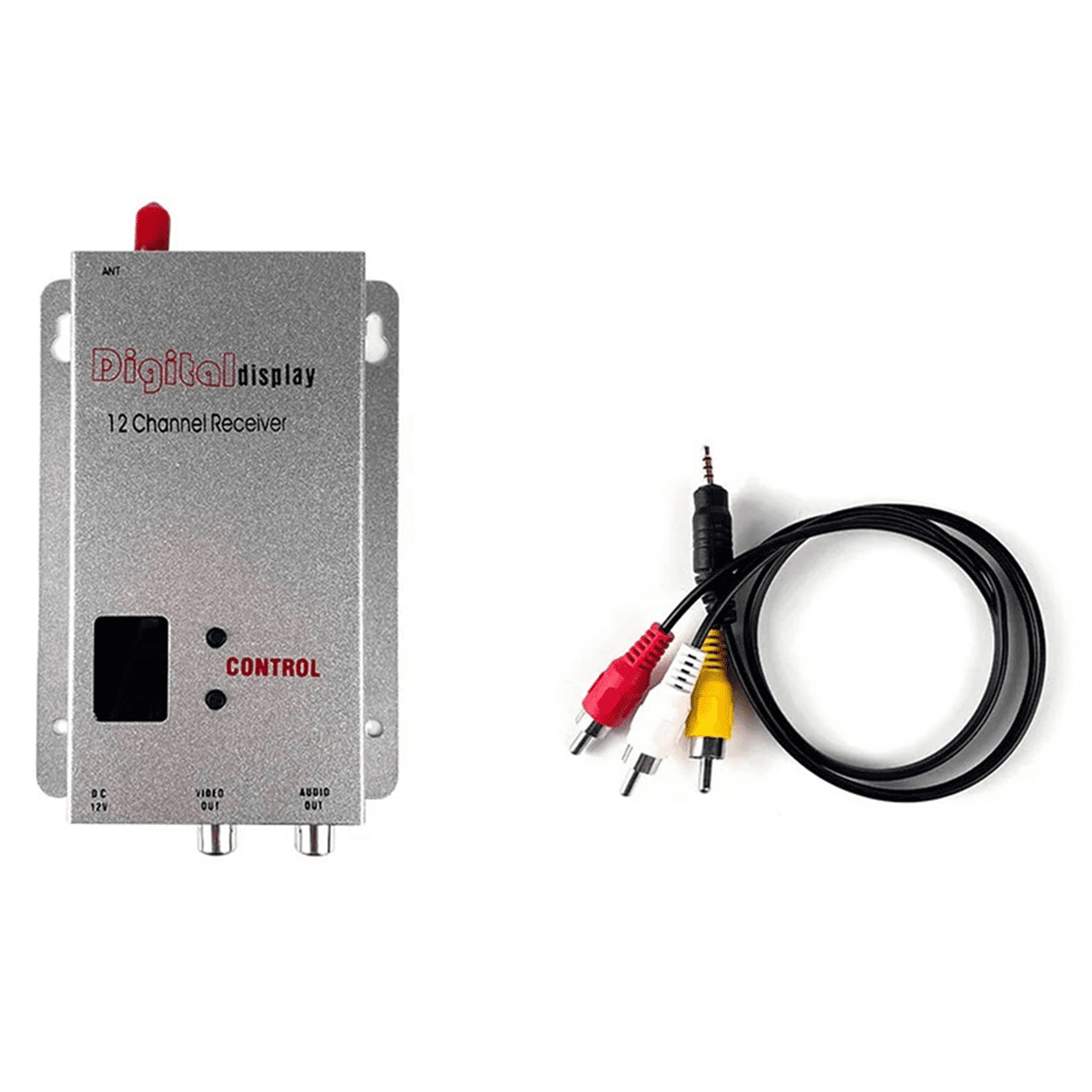 FPV 1.2G 1.3G VRX Receiver 12CH Digital Display for Long Range FPV ...