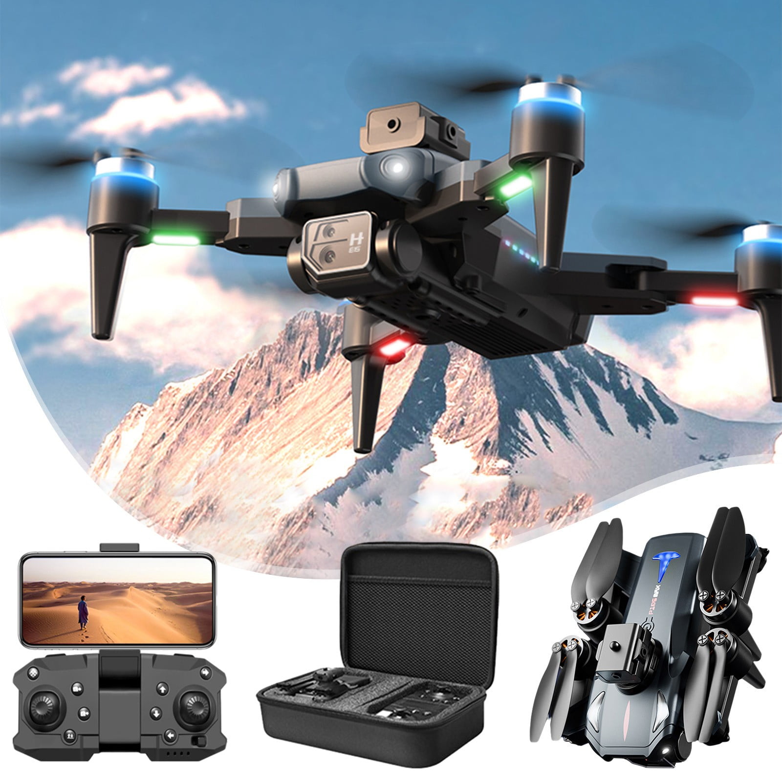 FPV Drone with ESC, HD Camera, and Brushless Motors - Featuring ...