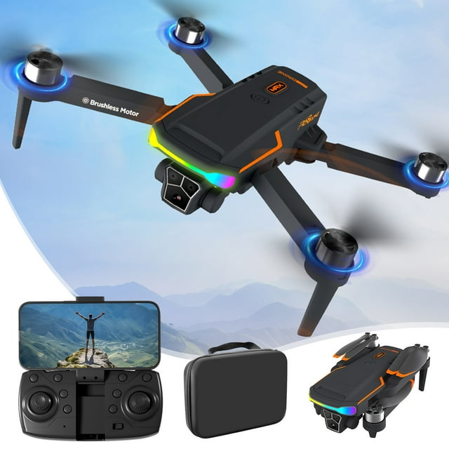 FPV Drone With ESC 1080P Camera Brushless Motor Drones 2.4G RC ...