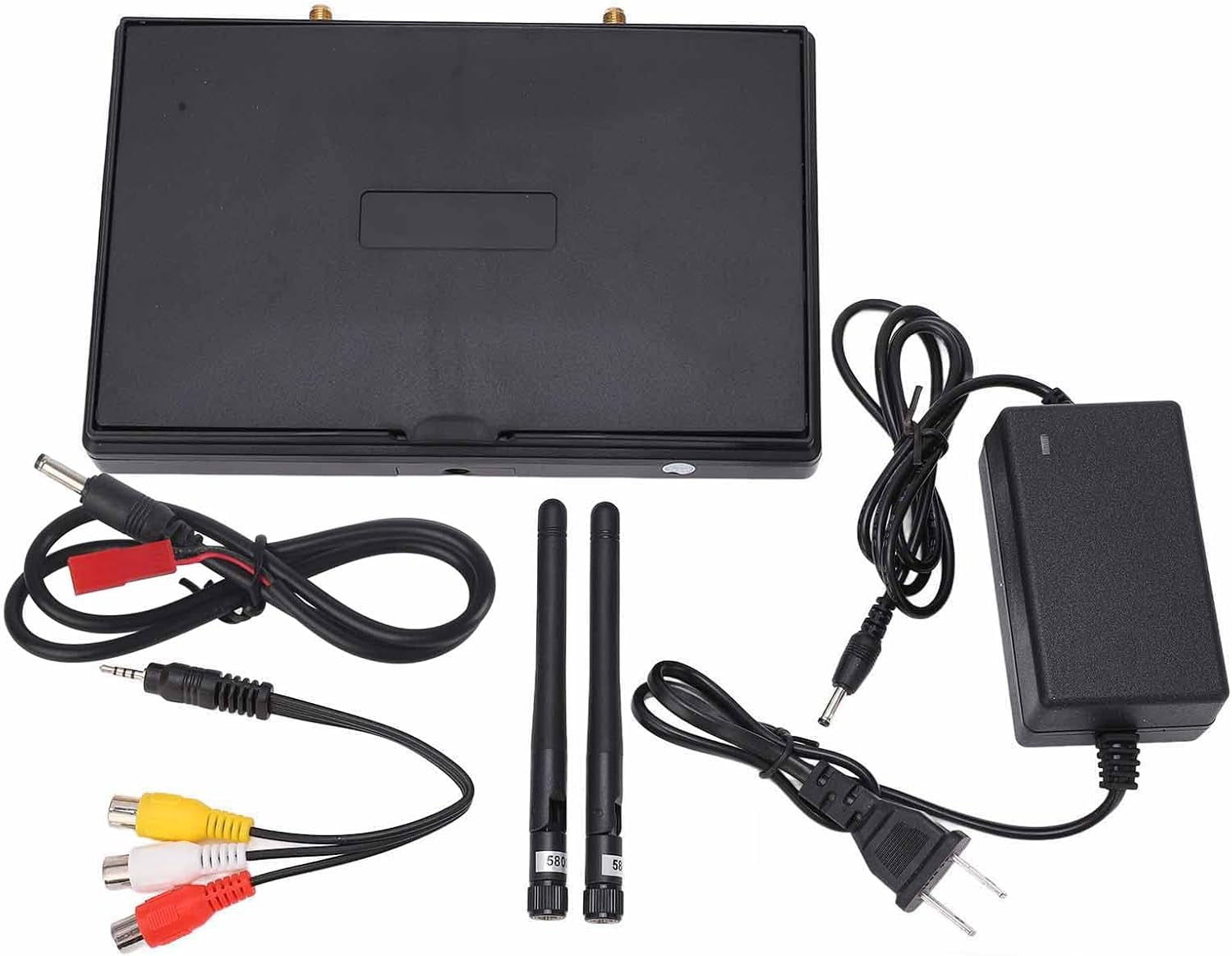 FPV Receiver Monitor,FPV Monitor Dual Receiver,5.8GHz 40Channels 7Inch ...