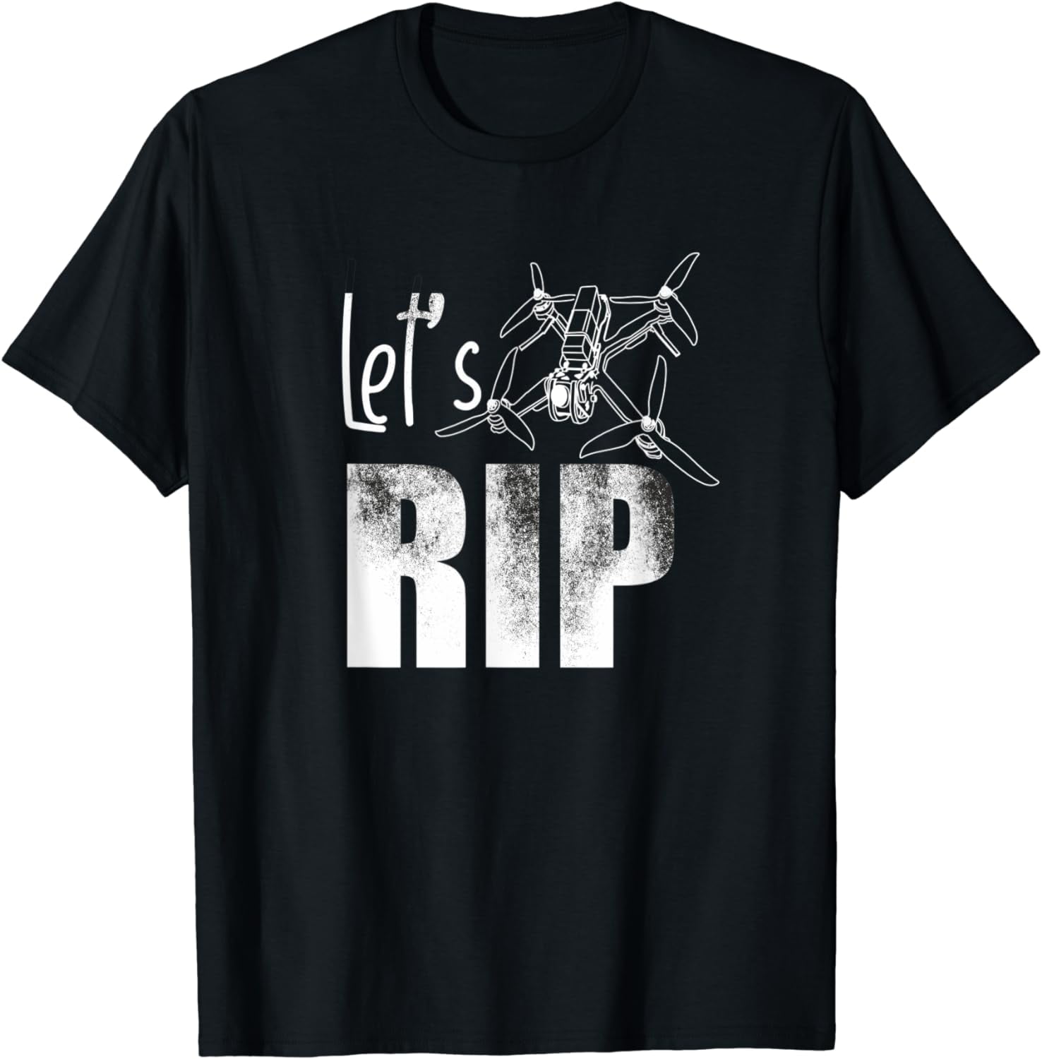 FPV drone quadcopter racing freestyle pilot T-Shirt - Walmart.com