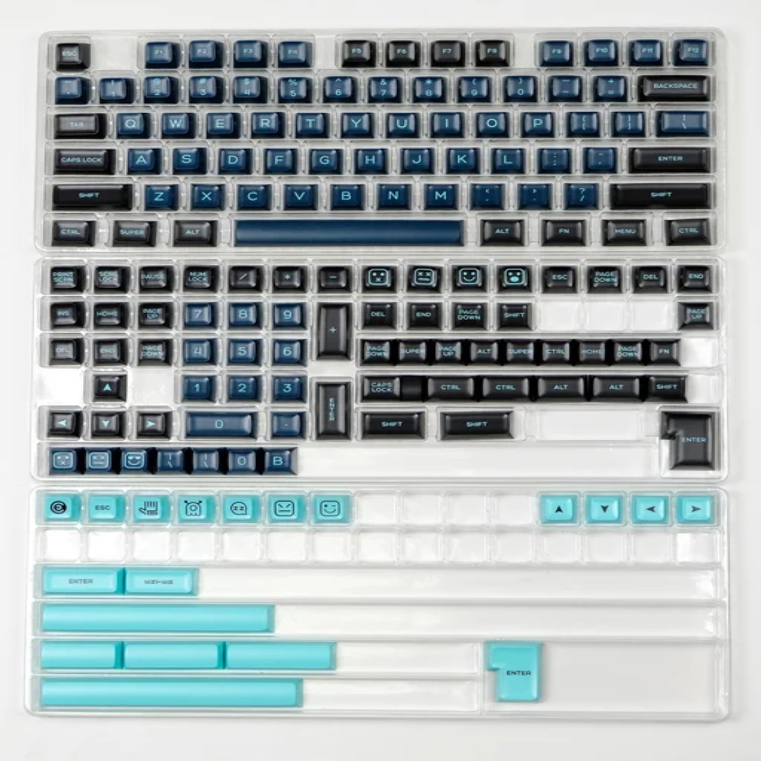 FPWNGL 160 Keys GMK SA Profile Double Shot PBT Keycaps for Mechanical ...