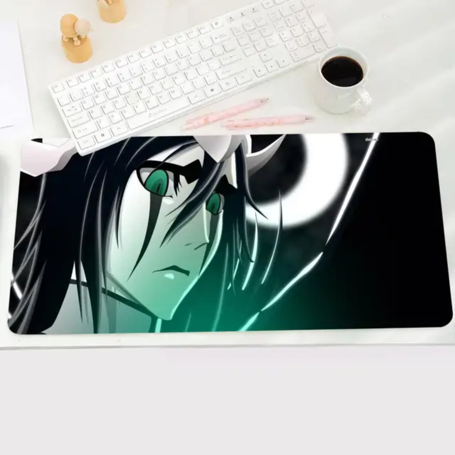 FPWNGL Bleach Ulquiorra Anime Cool Mouse Pad Large Gaming Desk Mat ...