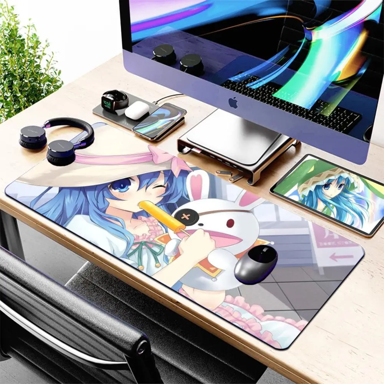 FPWNGL Date A Live Yoshino Anime Fashion Mouse Pad - Large Desk Mat for ...