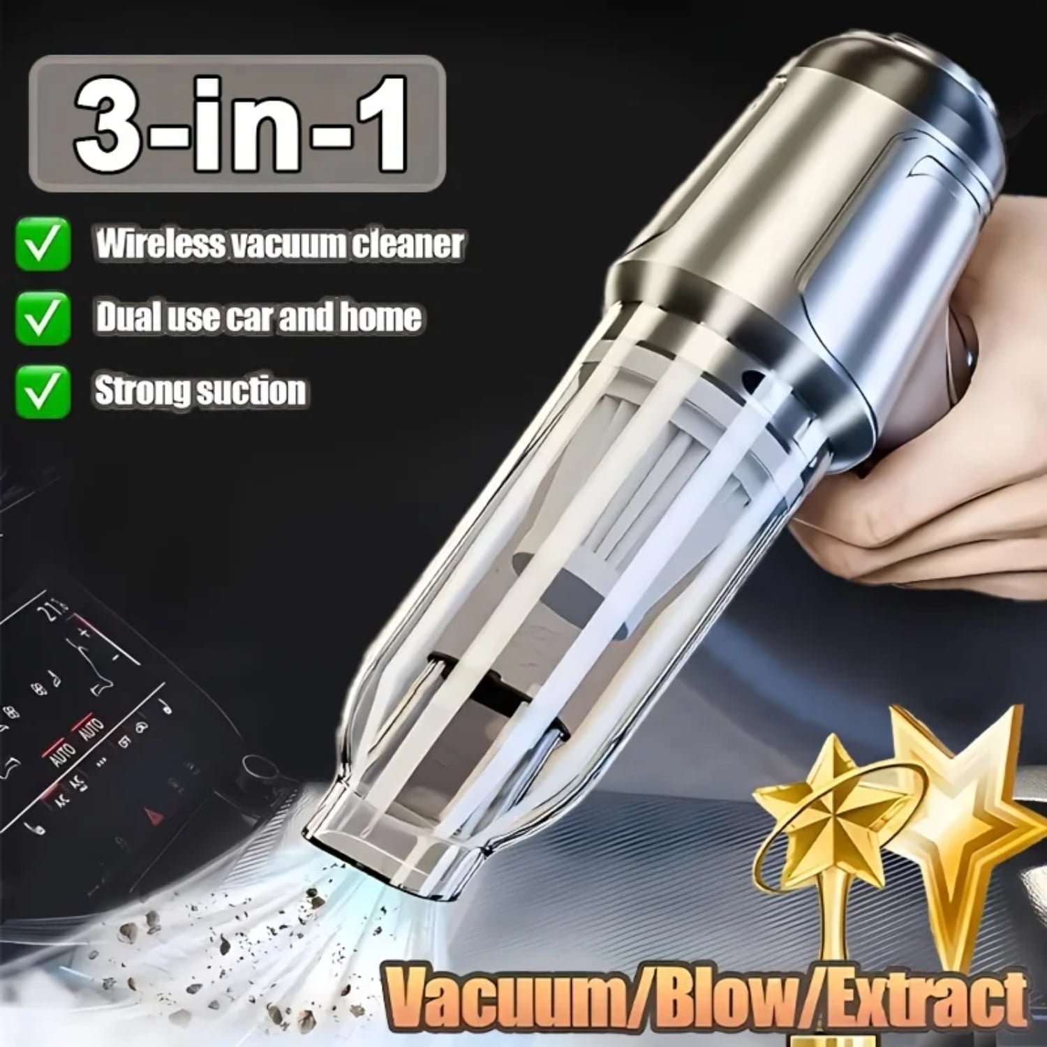 FPWNGL Efficient compact and powerful handheld mini vacuum with high ...