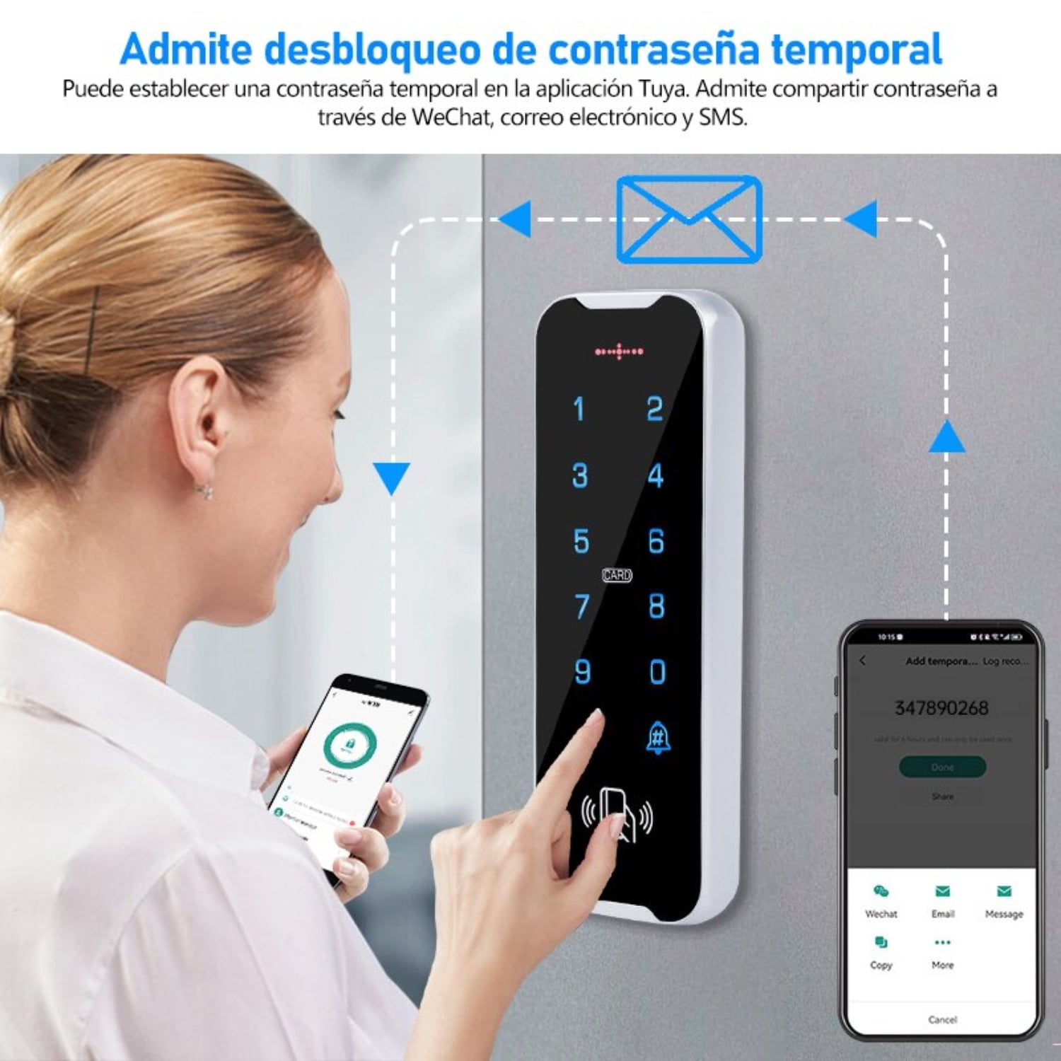 FPWNGL Enhanced reliable stainless steel keypad with advanced RFID ...