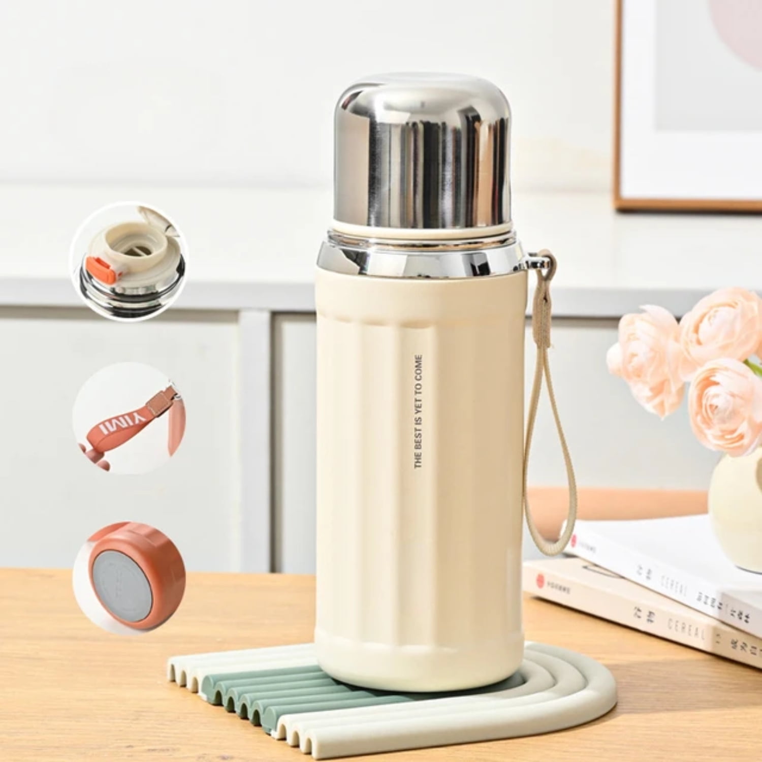 FPWNGL Ideal Stainless Steel Thermos Bottle - Great Choice for Travel ...