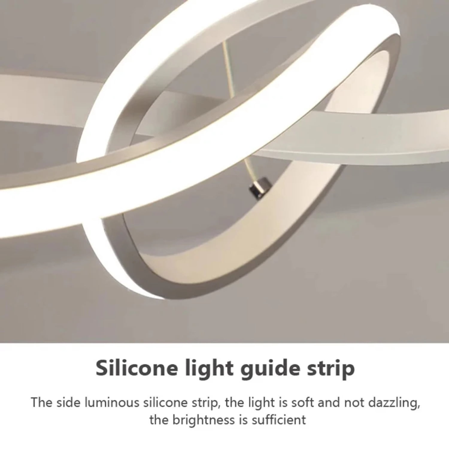FPWNGL LED Strip Pendant Light Modern Living Room Lamps Balcony ...