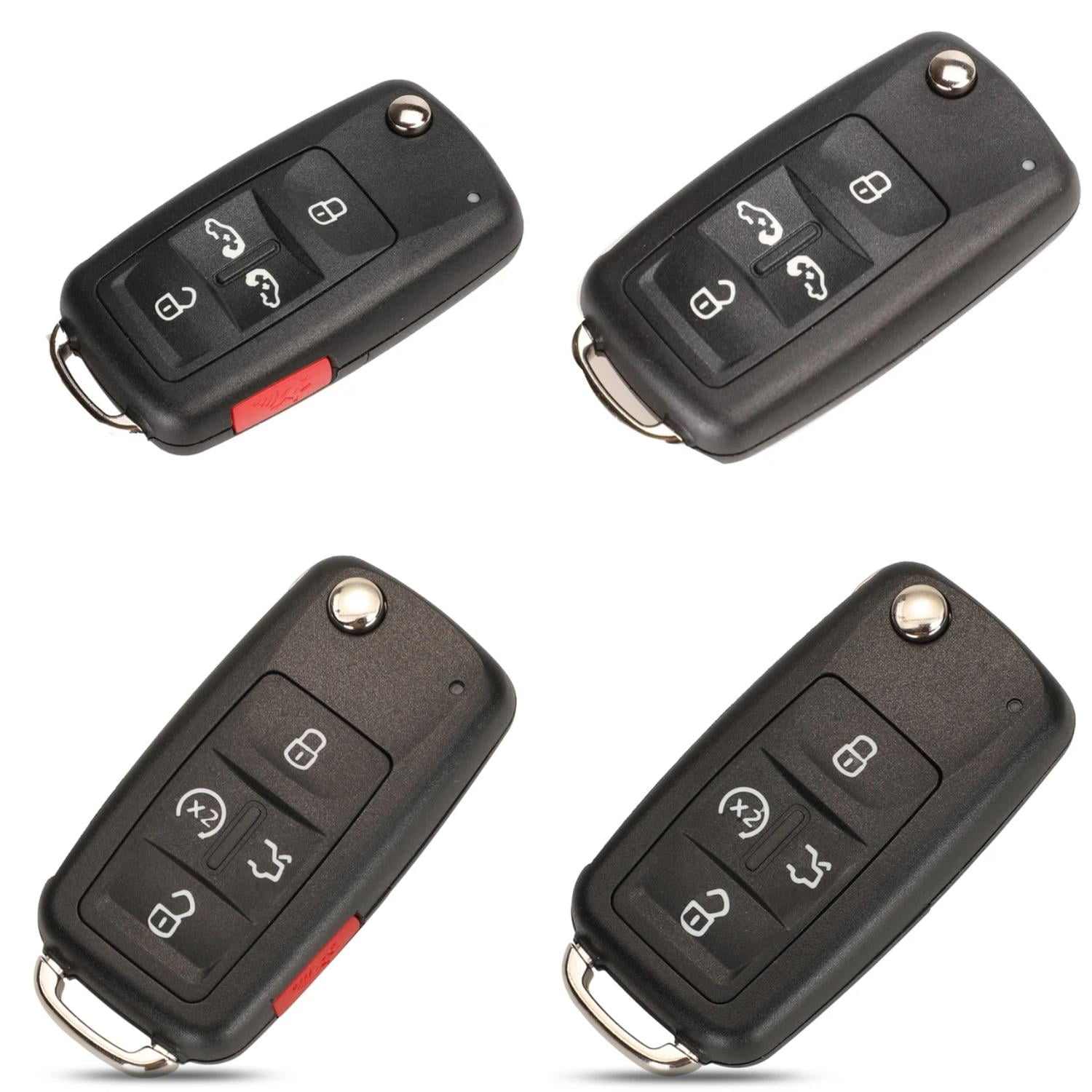 FPWNGL Pack of 10 Durable and High-Quality Stylish Black Plastic Button ...