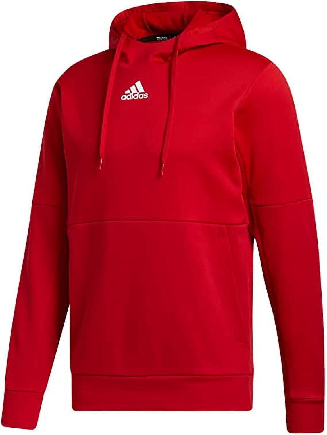 Adidas Men's Team Issue Training Pullover Hoodie Sweatshirt, Red/White ...