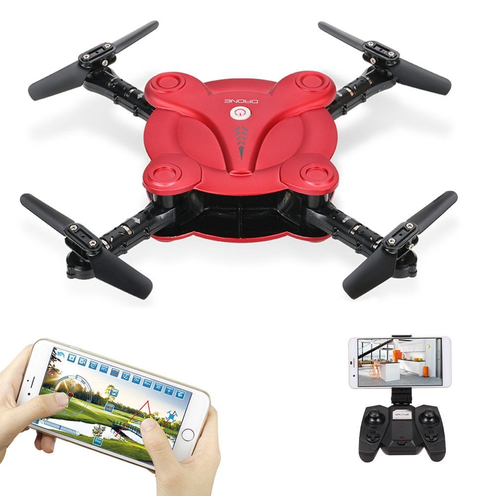 FQ777 FQ17W 6-Axis Gyro Mini Wifi FPV Foldable G-sensor Pocket RC ...