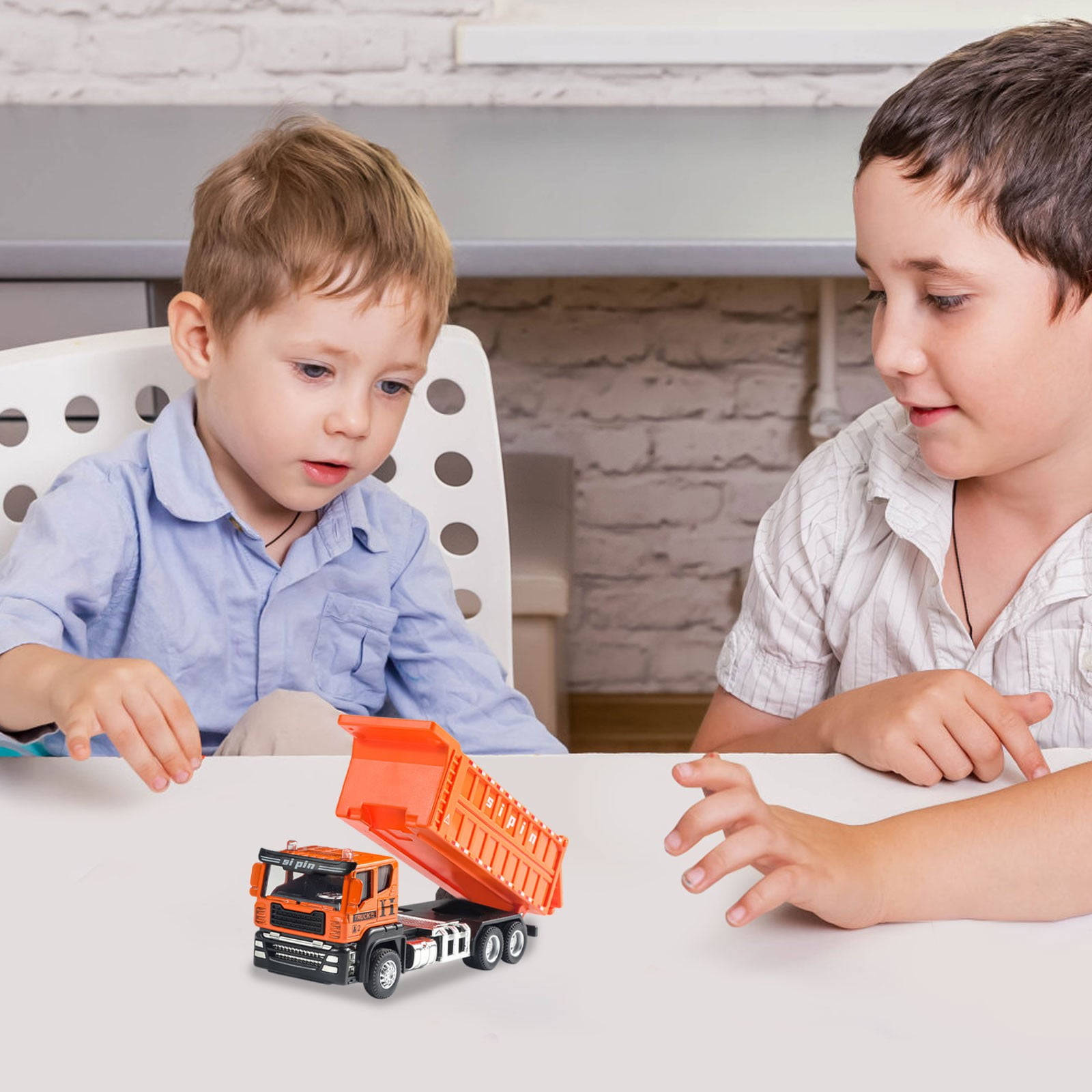 FQNRM Upgraded Inertial Alloy Engineering Vehicle Series For Boys ...