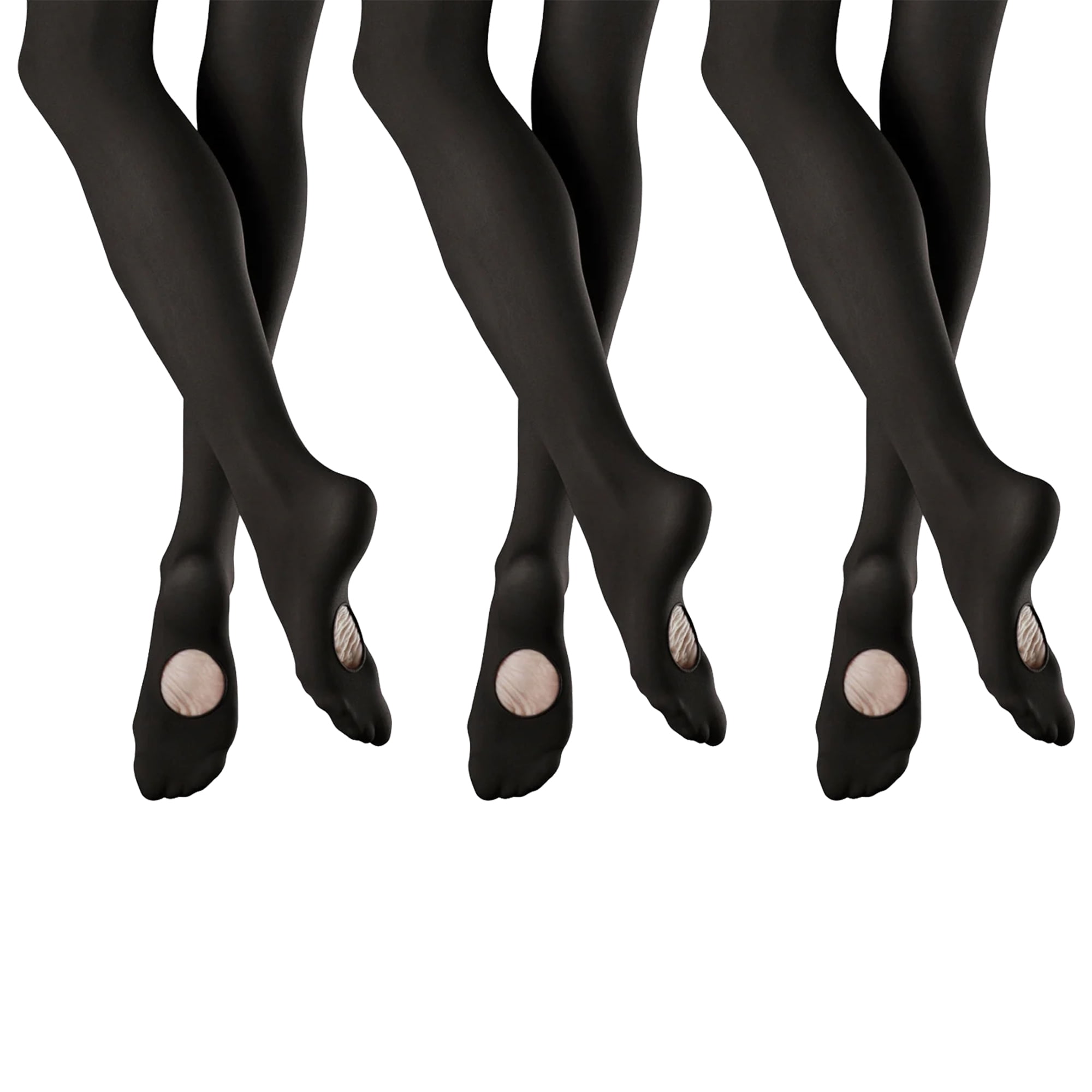 FR DUVAL tights T10AD nyl-spand Black Convertible 6 - Walmart.com