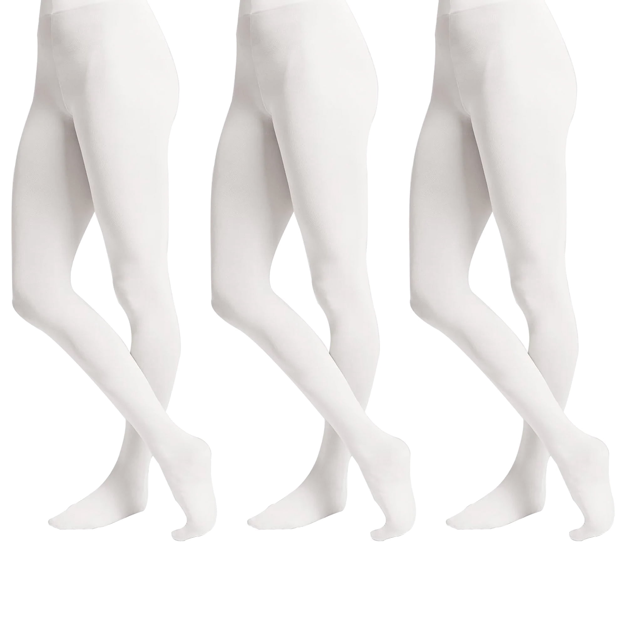 FR DUVAL tights youth T19CH nyl-spand White Footed 1 - Walmart.com