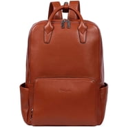 Free Shipping! VELEZ Dark Brown Top Grain Leather Backpack for Men ...