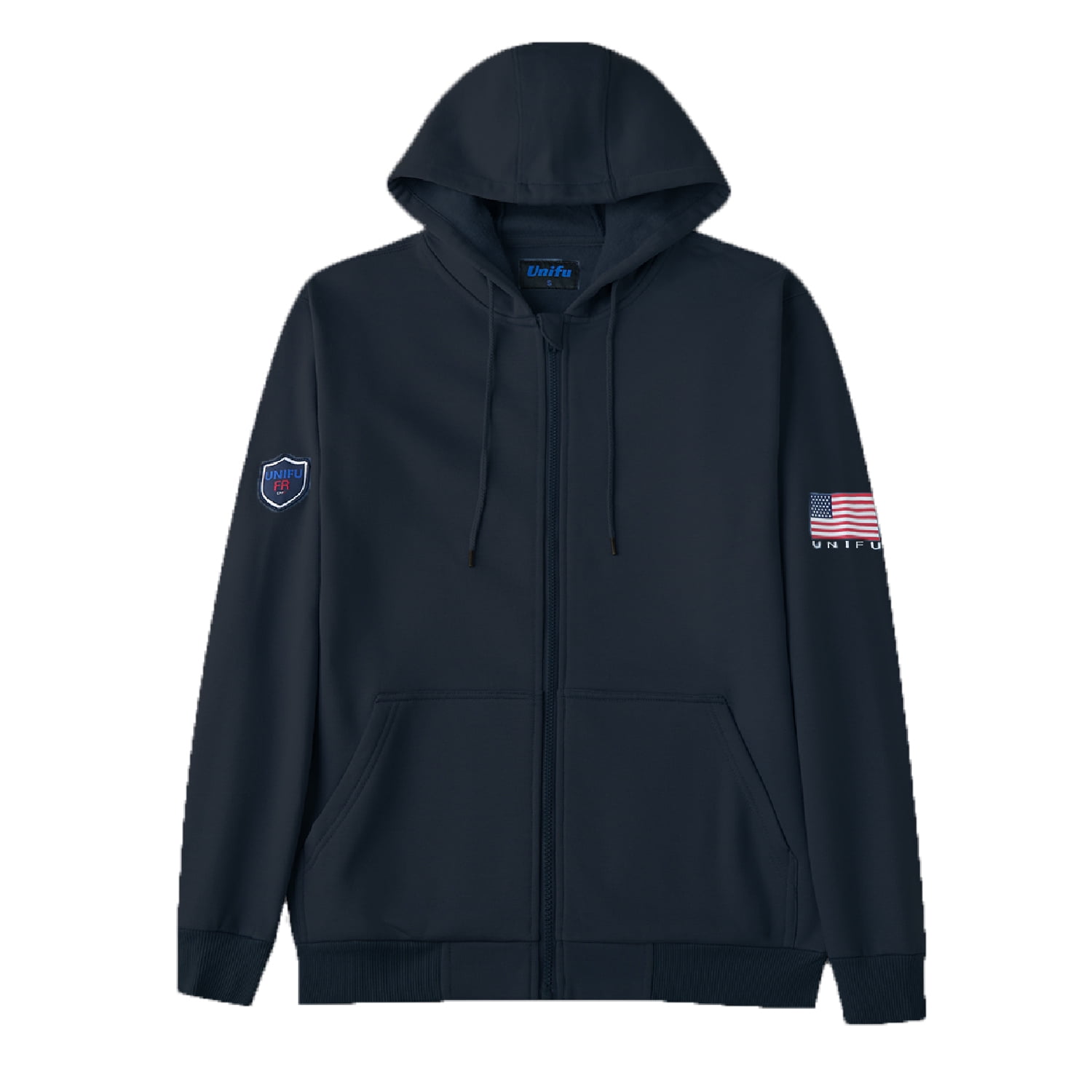 UNIFU FR Shirts for Men Flame Resistant Zipper 12OZ Heavy Weight Long ...