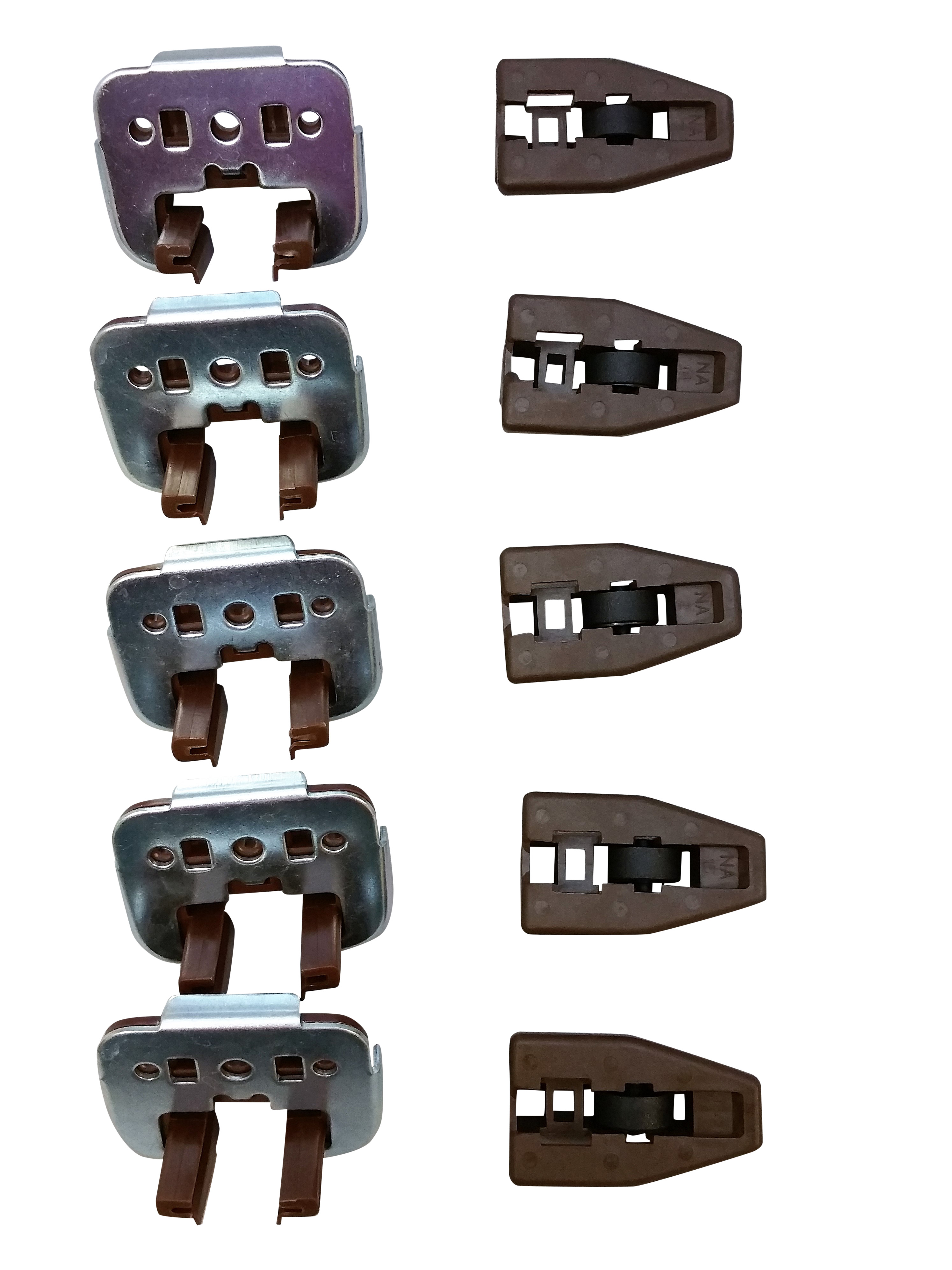 FR Lot of 5 Sets of Kenlin Rite-Track I Drawer Guide With Metal Backing ...