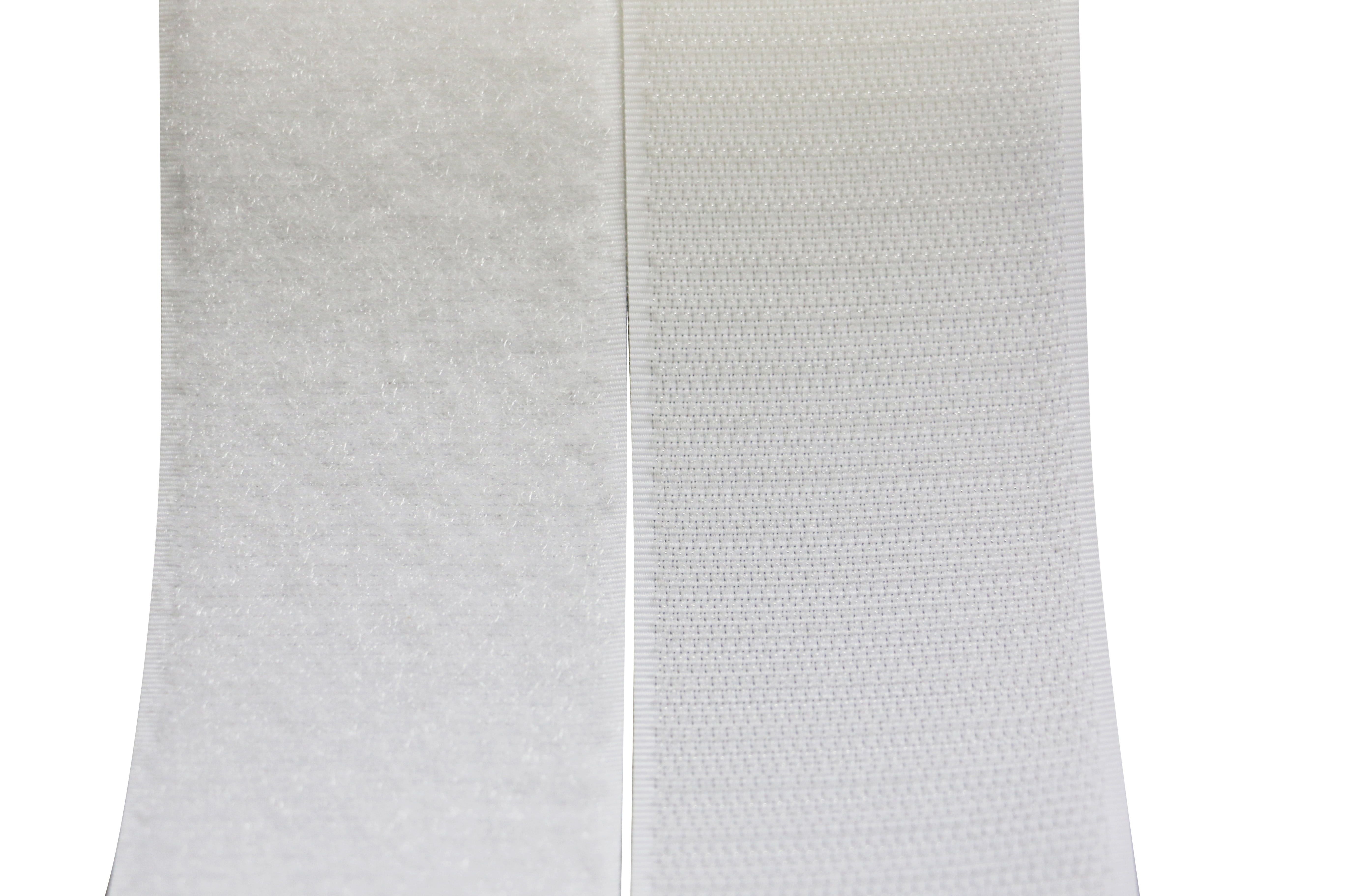 FR Sew On Hook and Loop For Fabric 1 Inch Wide White, 25 Yards ...