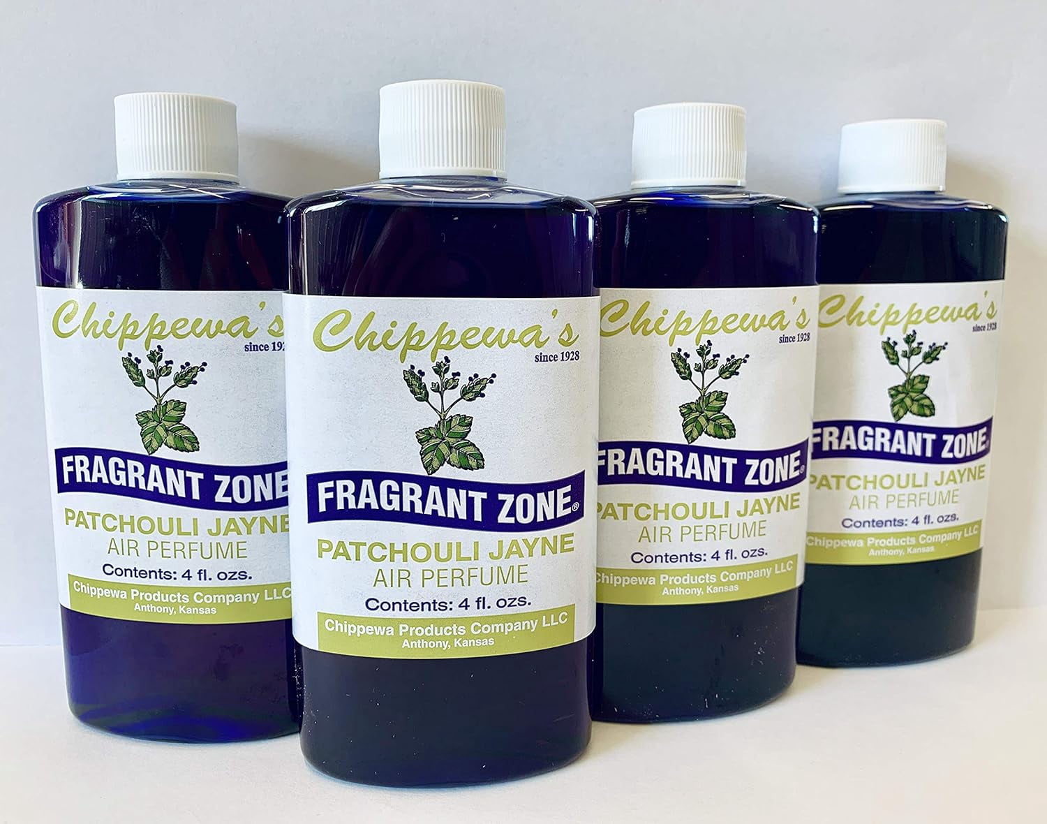 FRAGRANT ZONE Patchouli Jayne 4 Pack - Walmart.com