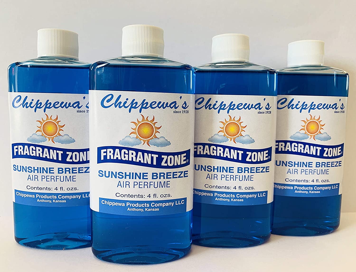 FRAGRANT ZONE Sunshine Breeze 4 Pack - Walmart.com