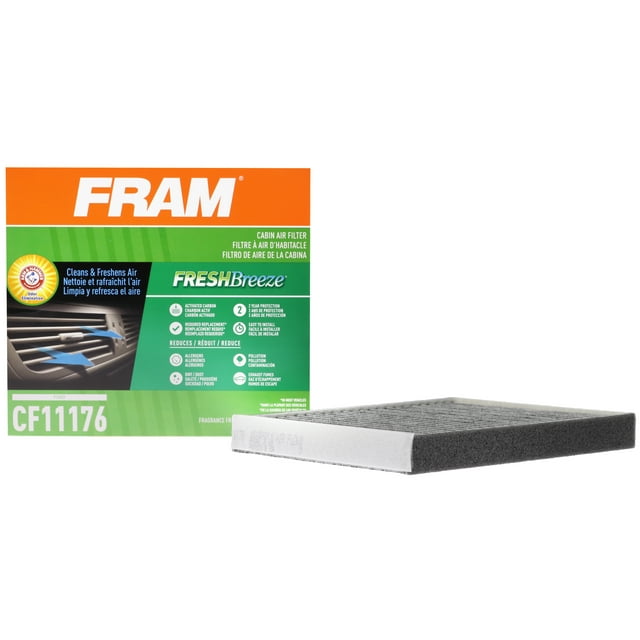 FRAM CF11176, Fresh Breeze Cabin Air Filter with Arm & Hammer Baking ...