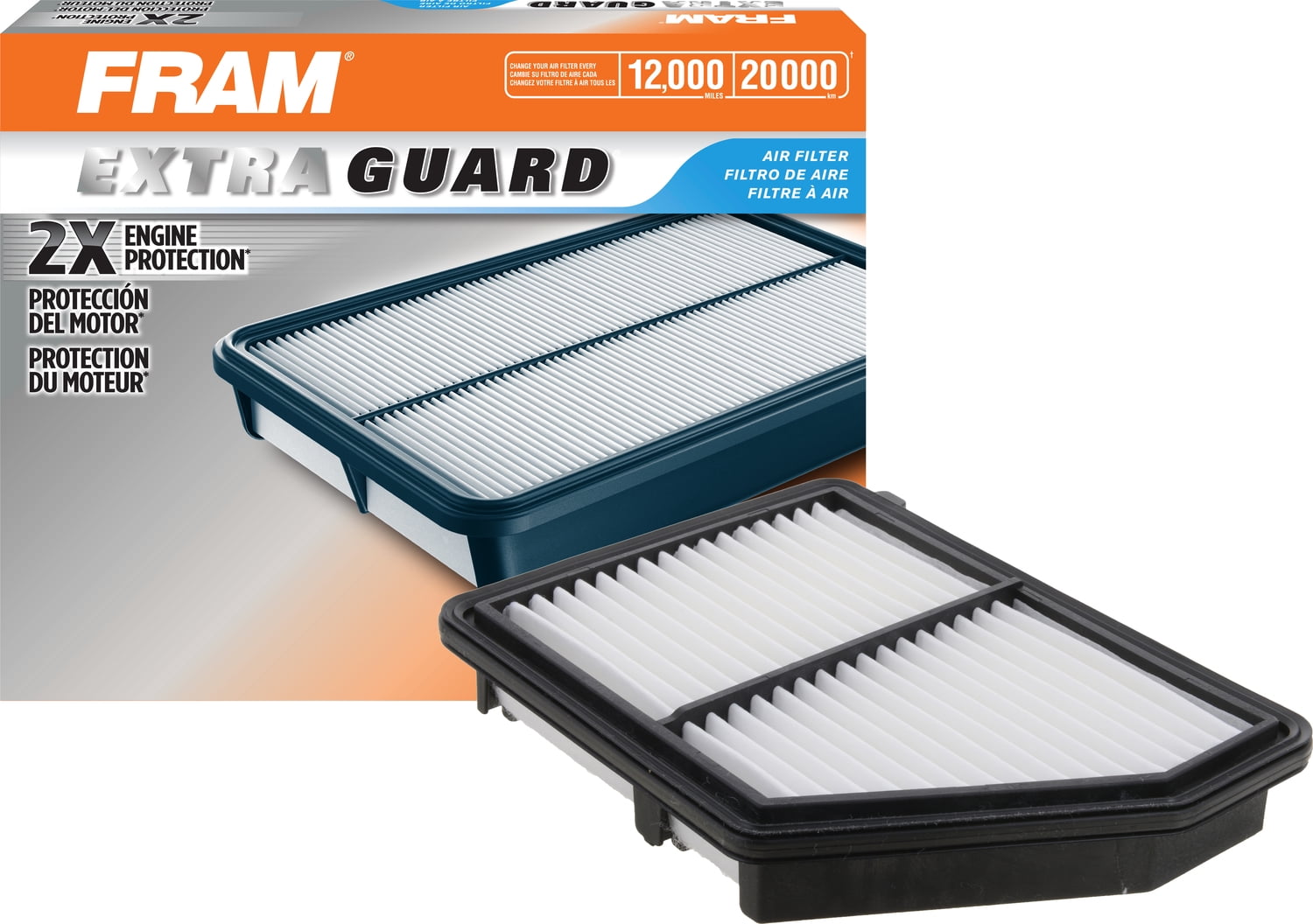FRAM, Extra Guard Air Filter, CA12051, for Honda Civic HR-V - Walmart.com