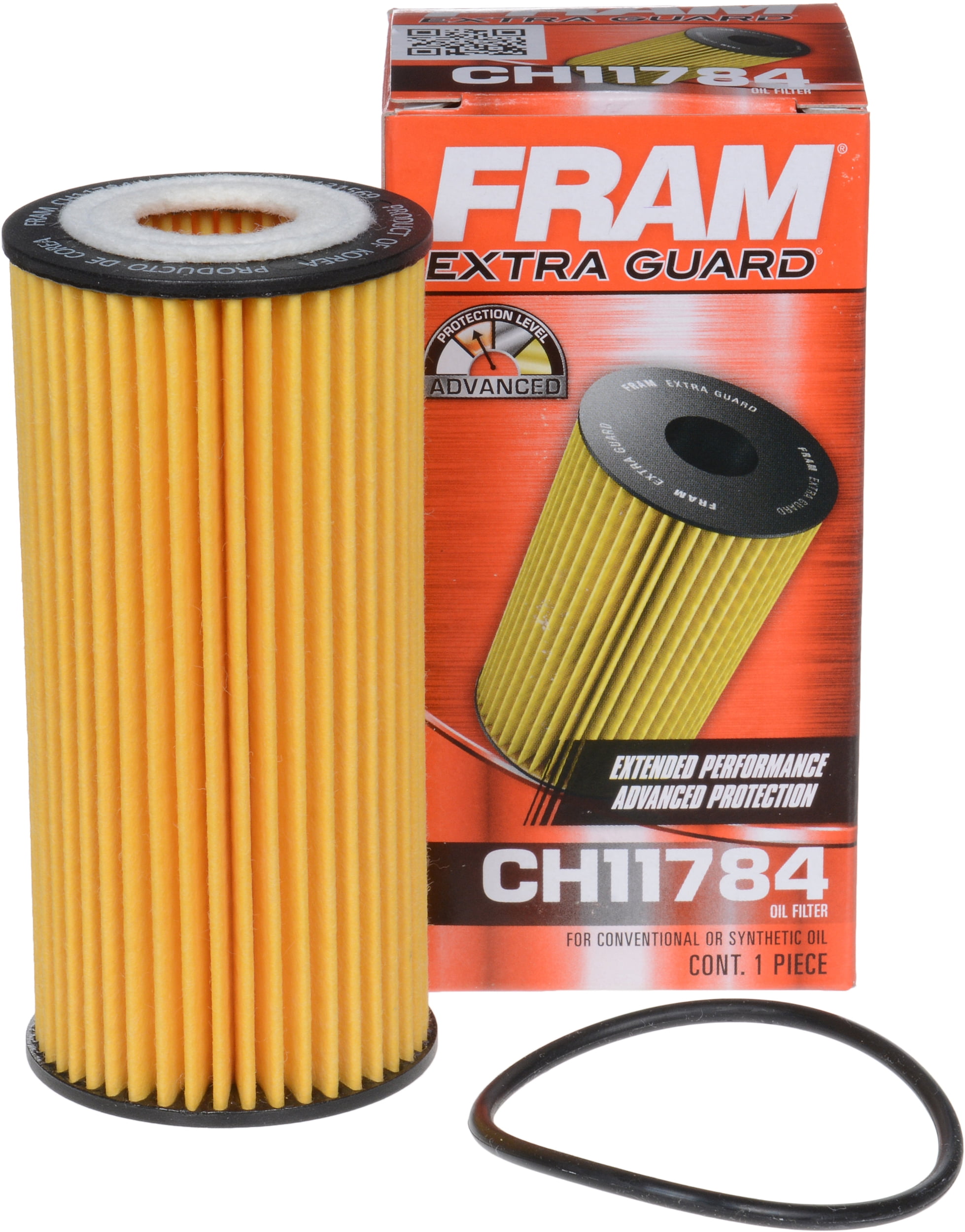FRAM Extra Guard CH11784, 10K mile Oil Filter for Select Audi and ...
