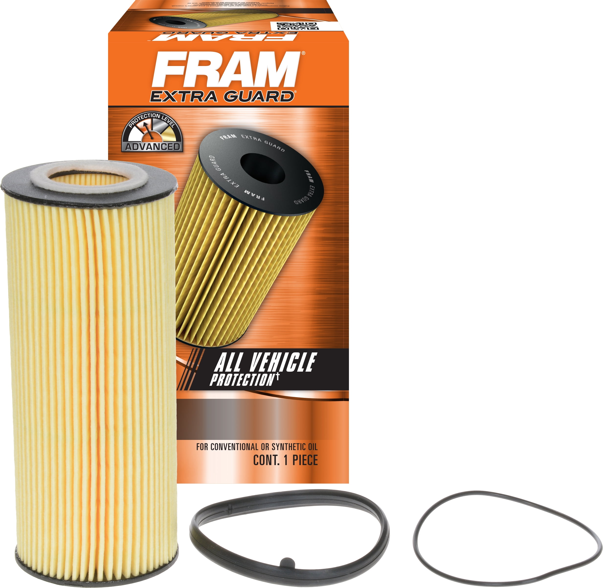 FRAM Extra Guard Filter CH10160, 10K mile Change Interval Oil Filter ...
