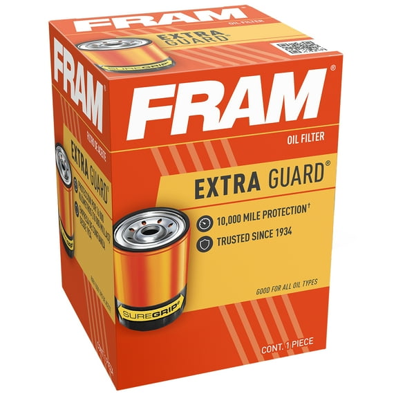 FRAM Extra Guard Oil Filter, PH2870A, 10K Miles, Replacement Oil Filter ...