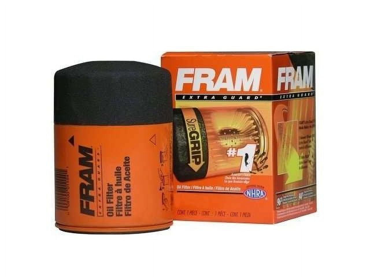 FRAM Extra Guard PH6607 Spin-On Oil Filter, Fits 2007-2022 Nissan Versa ...